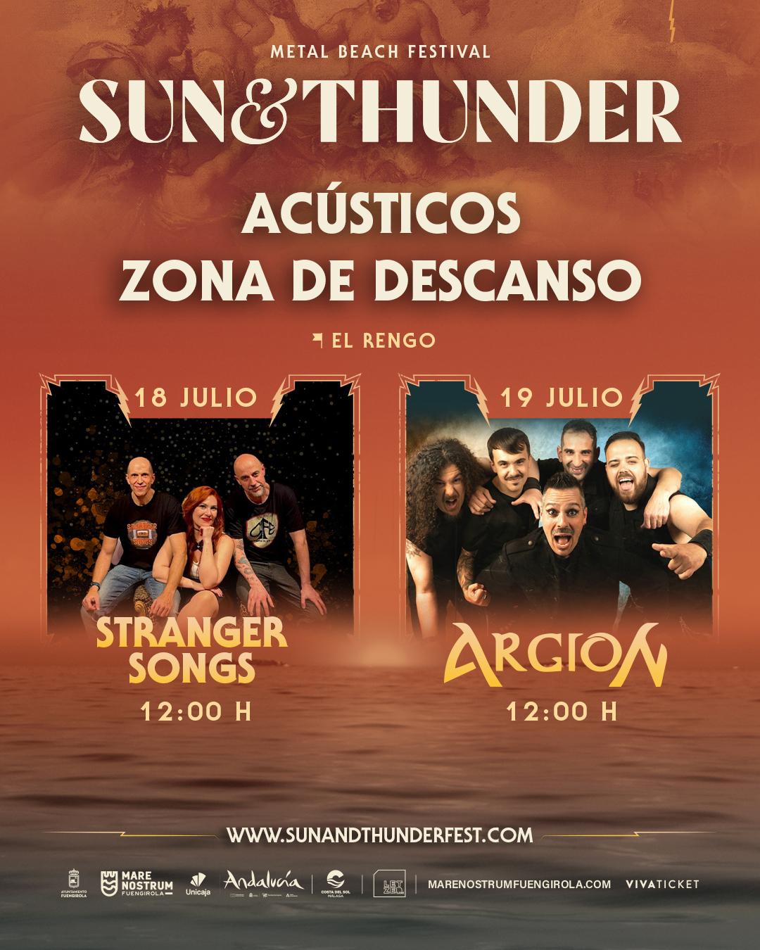 Horarios - Sun & Thunder Fest 2025